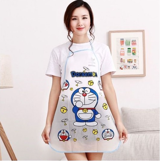 MANDIL TRANSPARENTE PERSONAJES LAVABLE – Ecoremates