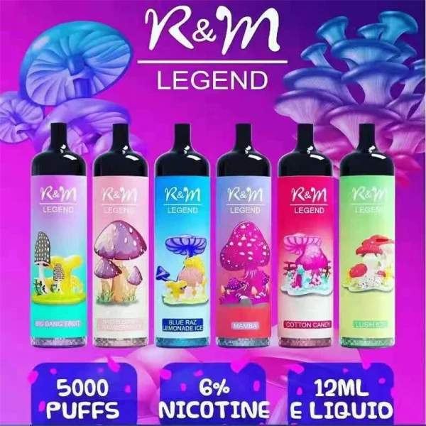 VAPE R&M LEGEND 5,000 PUFFS – Ecoremates