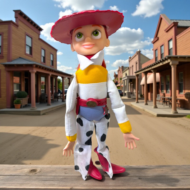 VAQUERITA JESSIE DE TELA 35CM – Ecoremates