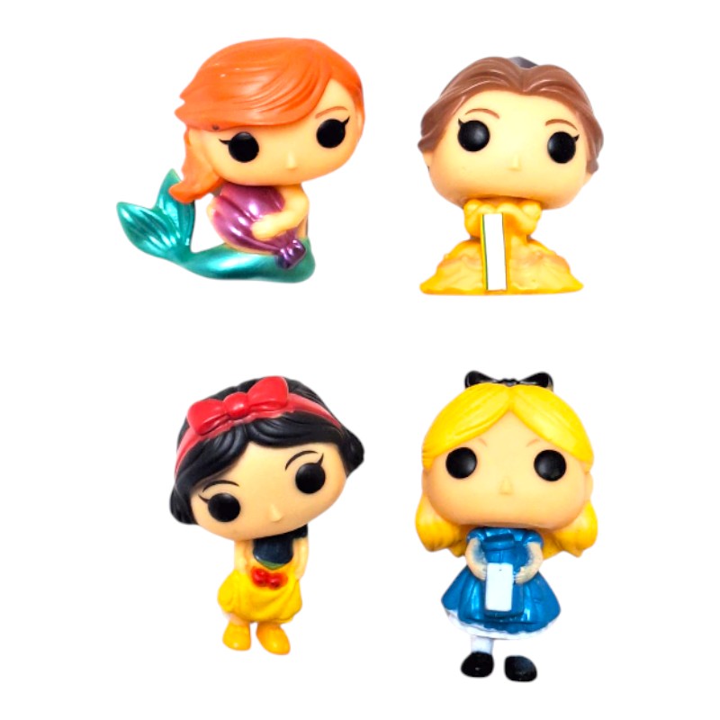 SET 4 FIGURA POP *PRINCESAS* – Ecoremates